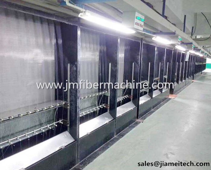 POY PET Polyester multifilament yarn spinning machine, polyester yarn ...